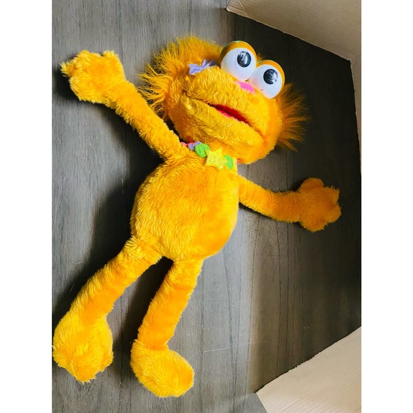 Sesame Street | Other | Sesame Street Zoe Orange Plush Stuffed Toy ...